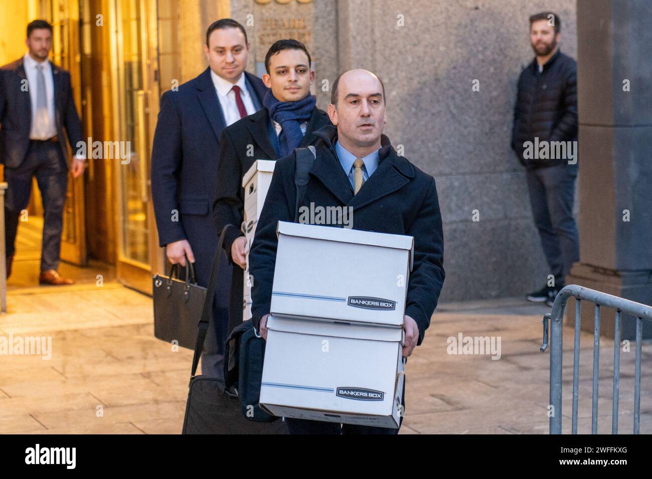 Banker boxes hi-res stock photography and images - Alamy