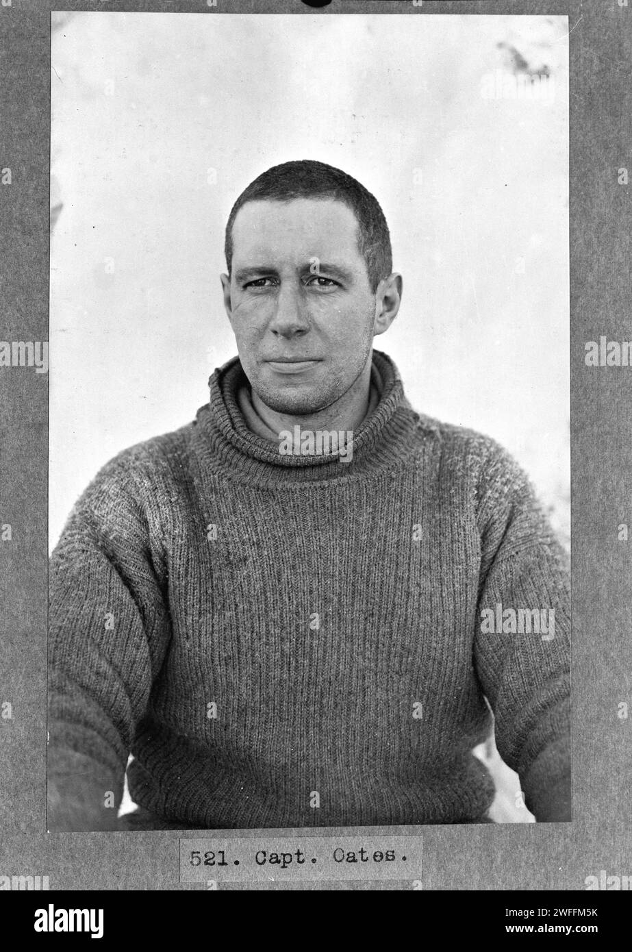 Captain lawrence edward grace oates Black and White Stock Photos ...