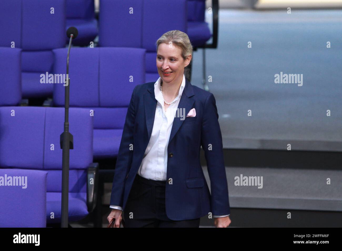 Berlin, Deutschland, 30.01.2024: Deutscher Bundestag: Haushaltswoche ...