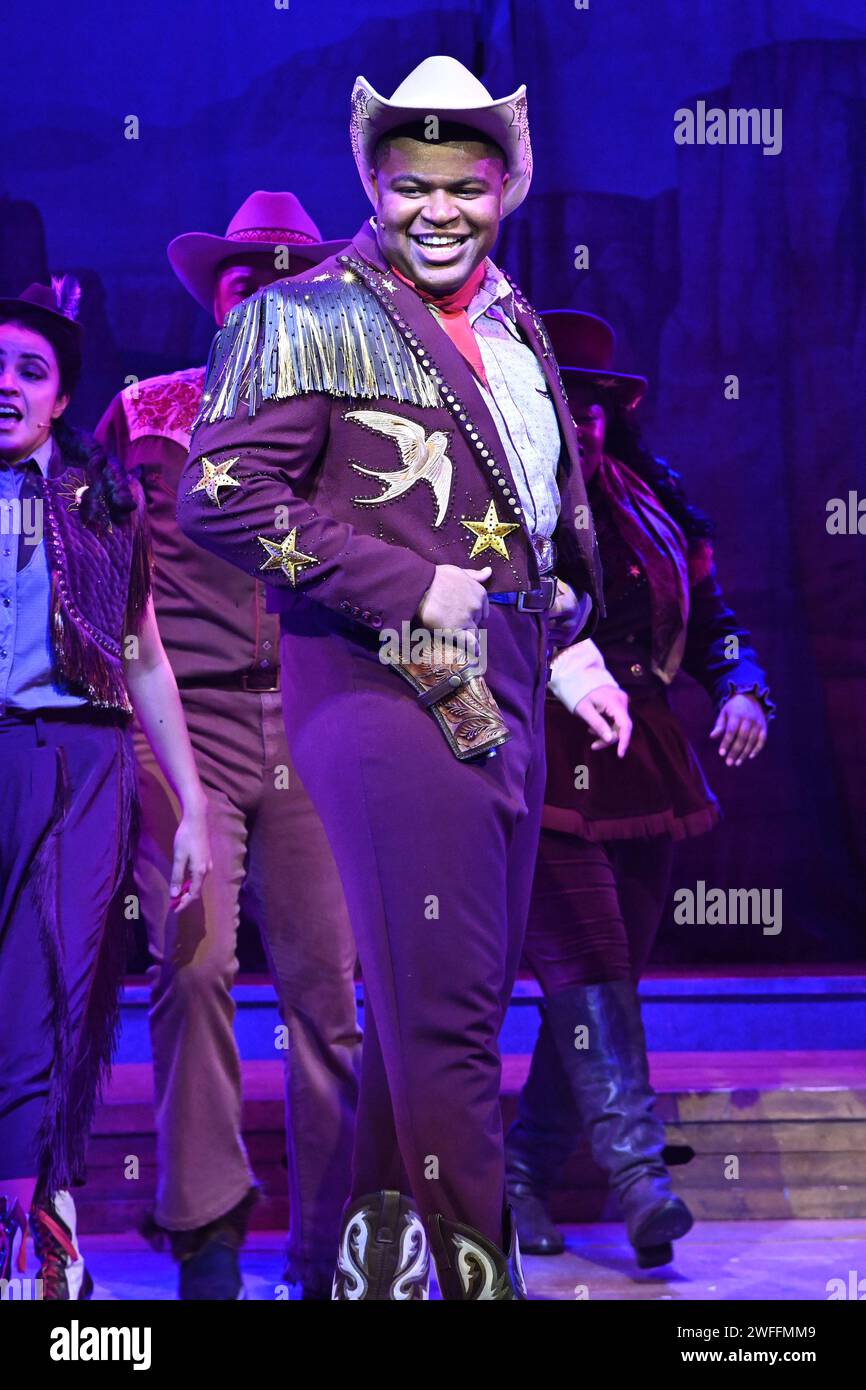 London, UK. 30th Jan, 2024. Bronco Billy - The Musical, Director by ...