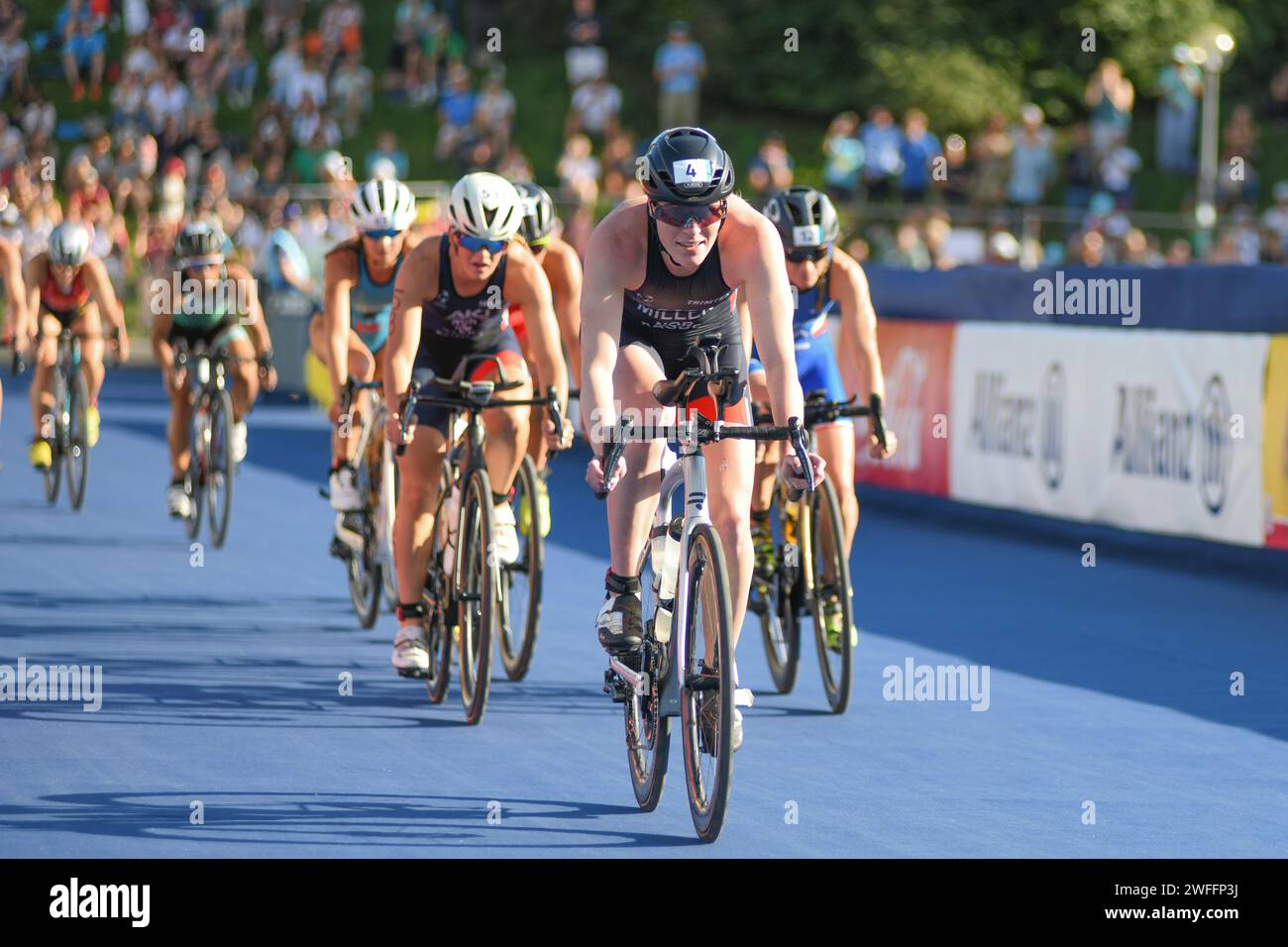 Lotte Miller (Norway). Triathlon women. European Championships Munich ...