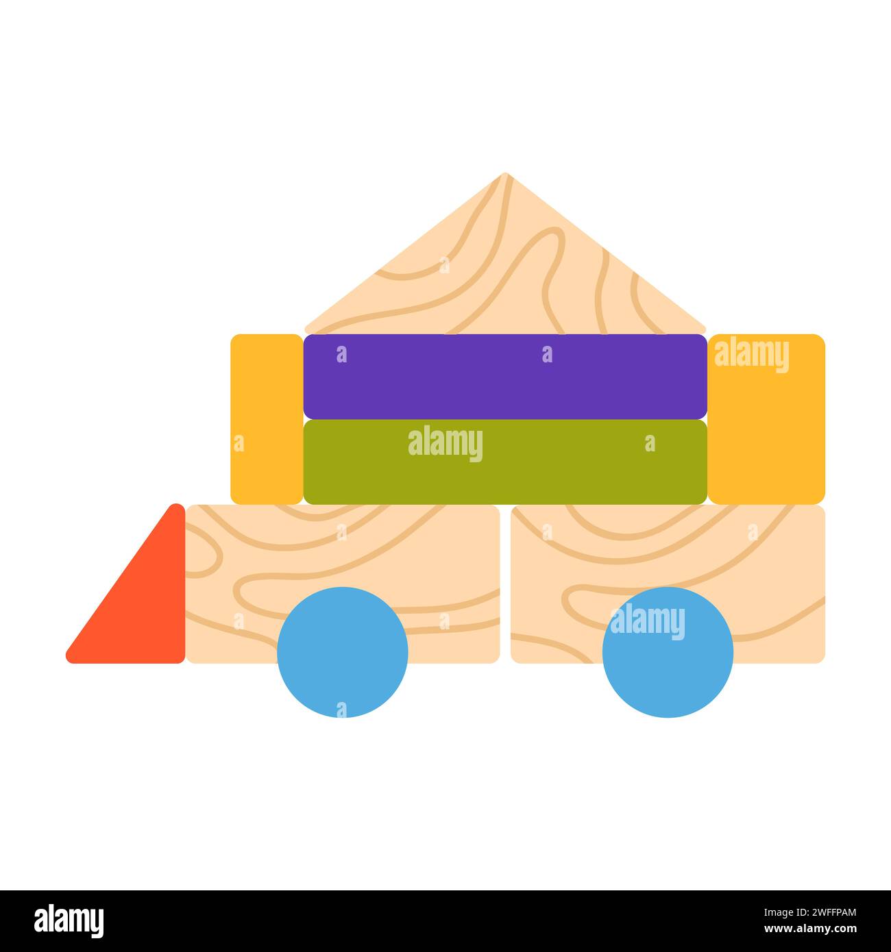 Wooden children toys. Logical development games, montessori education ...