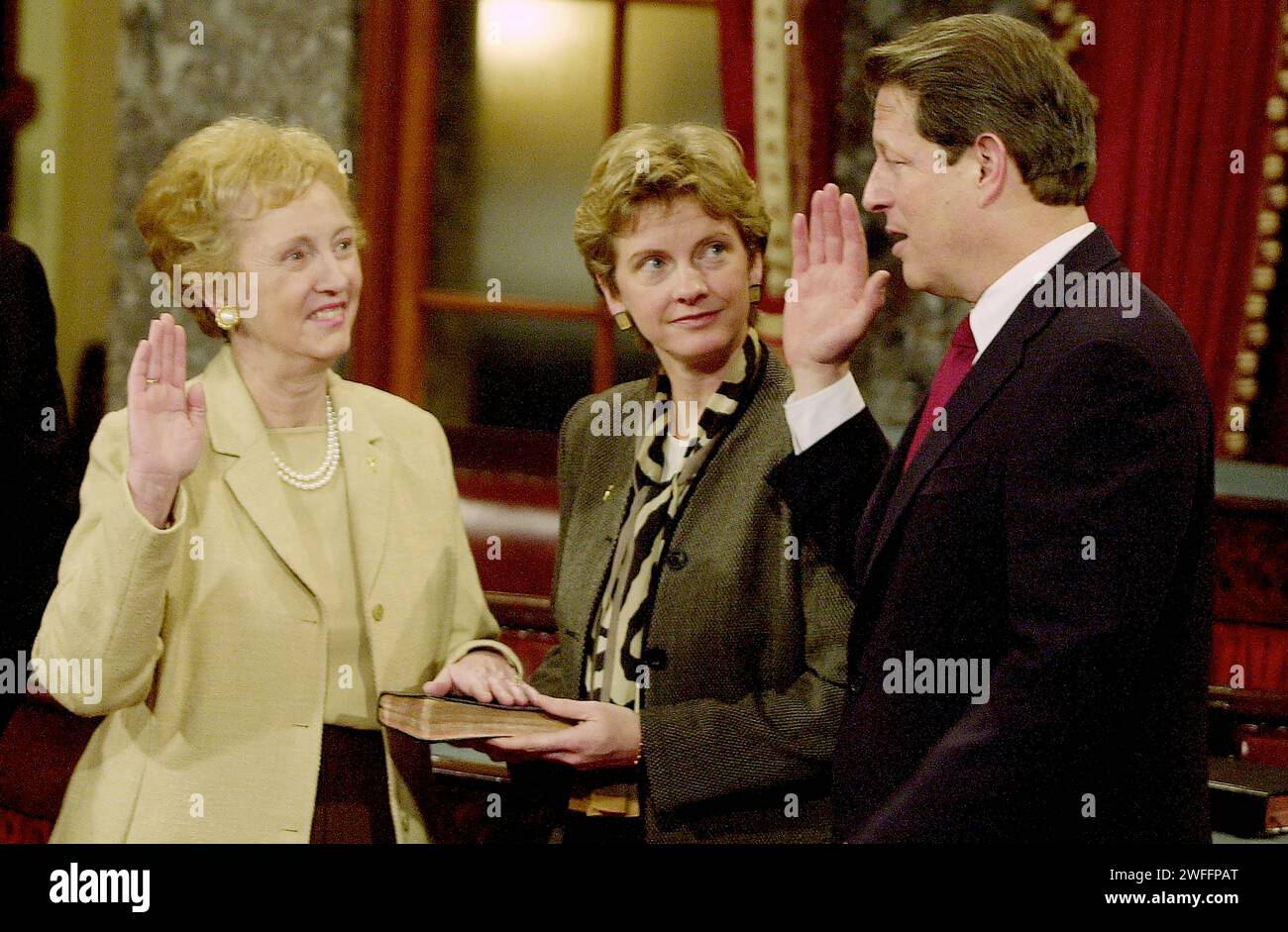 St. Louis, United States. 03rd Jan, 2001. Former Missouri U.S. Senator ...