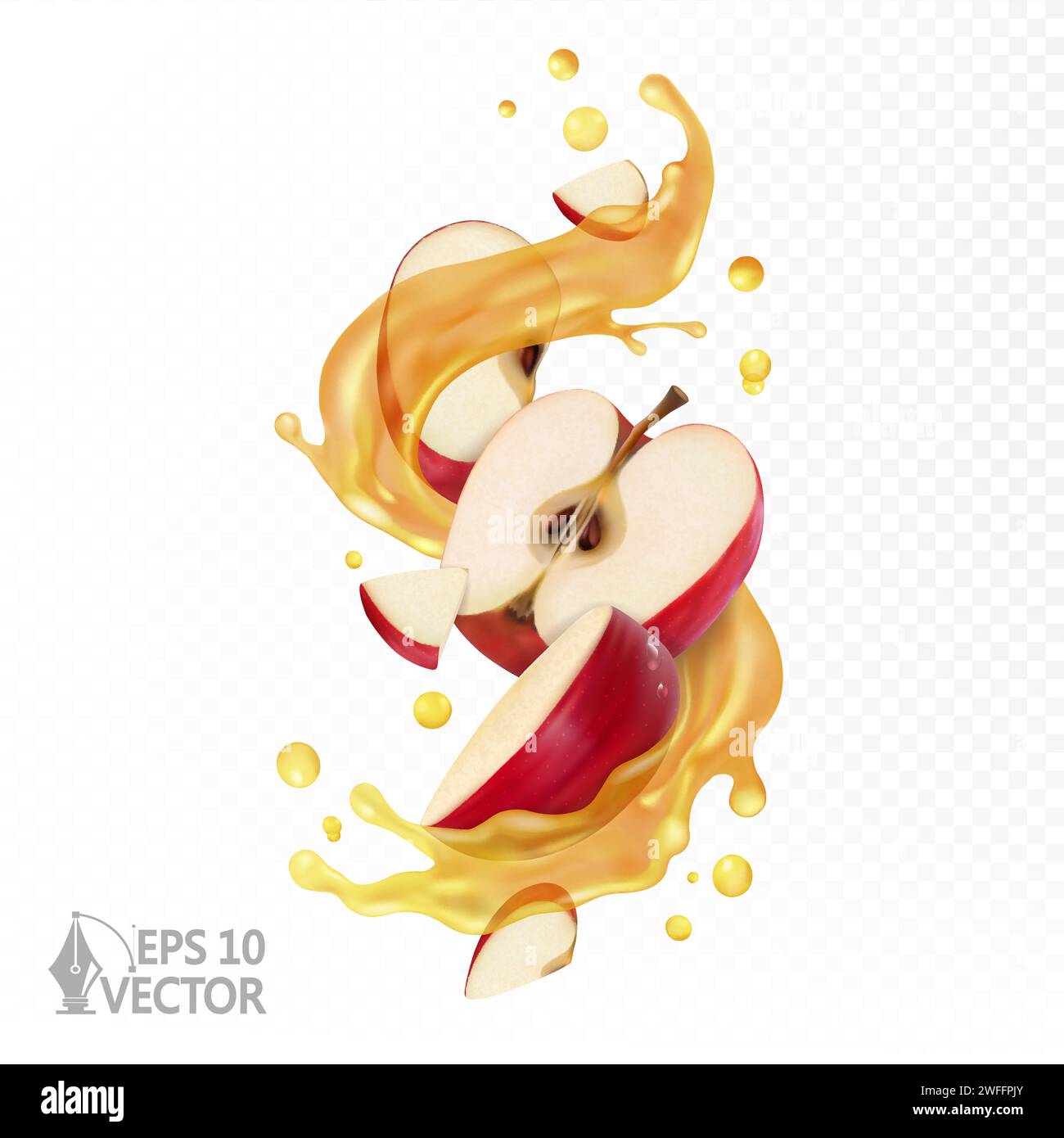 Real drops Stock Vector Images - Alamy