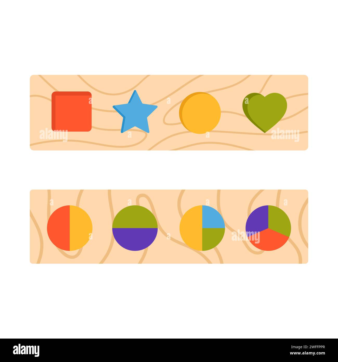 Colorful geometry shapes wooden game. Montessori educational system ... Colorful geometry shapes wooden game. Montessori educational system ...