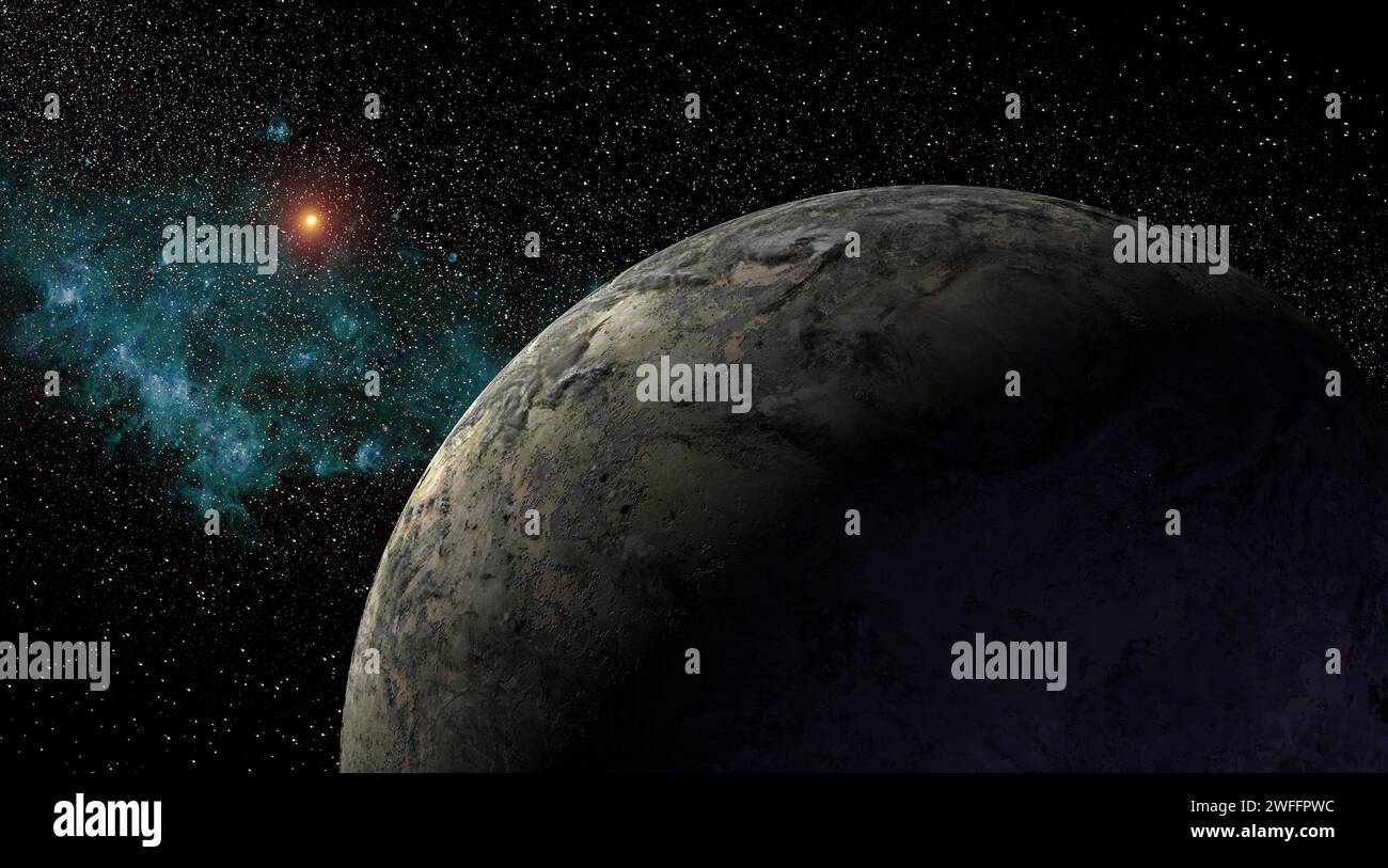 Planet X, illustration Stock Photo - Alamy