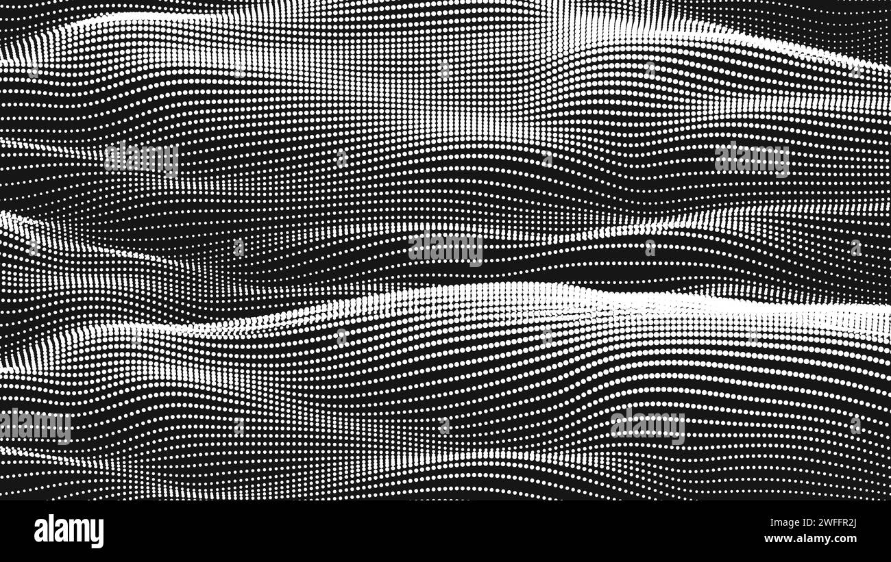 Point wave smooth texture. Abstract dot background. Technological ...