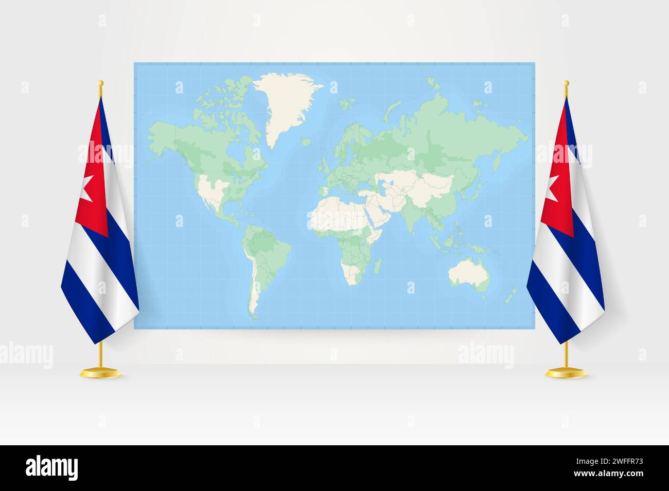 Cuba at the conference Stock Vector Images - Alamy