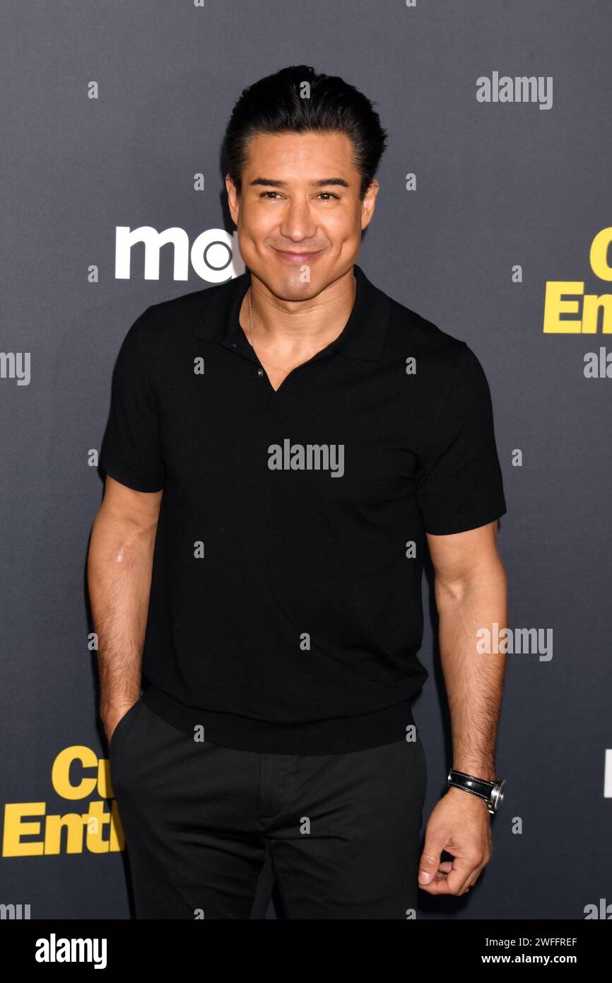 Los Angeles, Ca. 30th Jan, 2024. Mario Lopez at the HBO's Season 12 ...