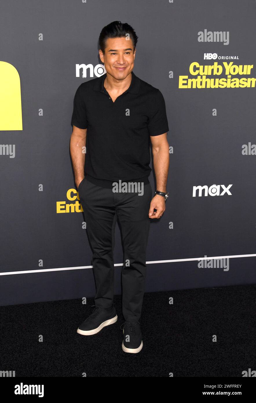 Los Angeles, Ca. 30th Jan, 2024. Mario Lopez at the HBO's Season 12 ...