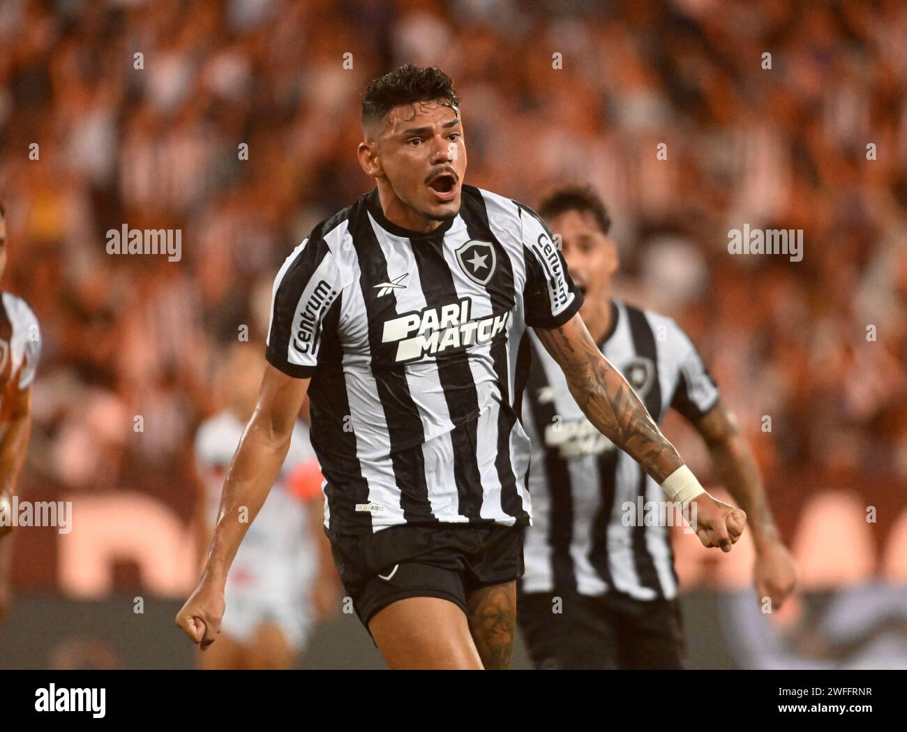 io de Janeiro-Brazil, January 30 2024, Botafogo player , Tiquinho ...