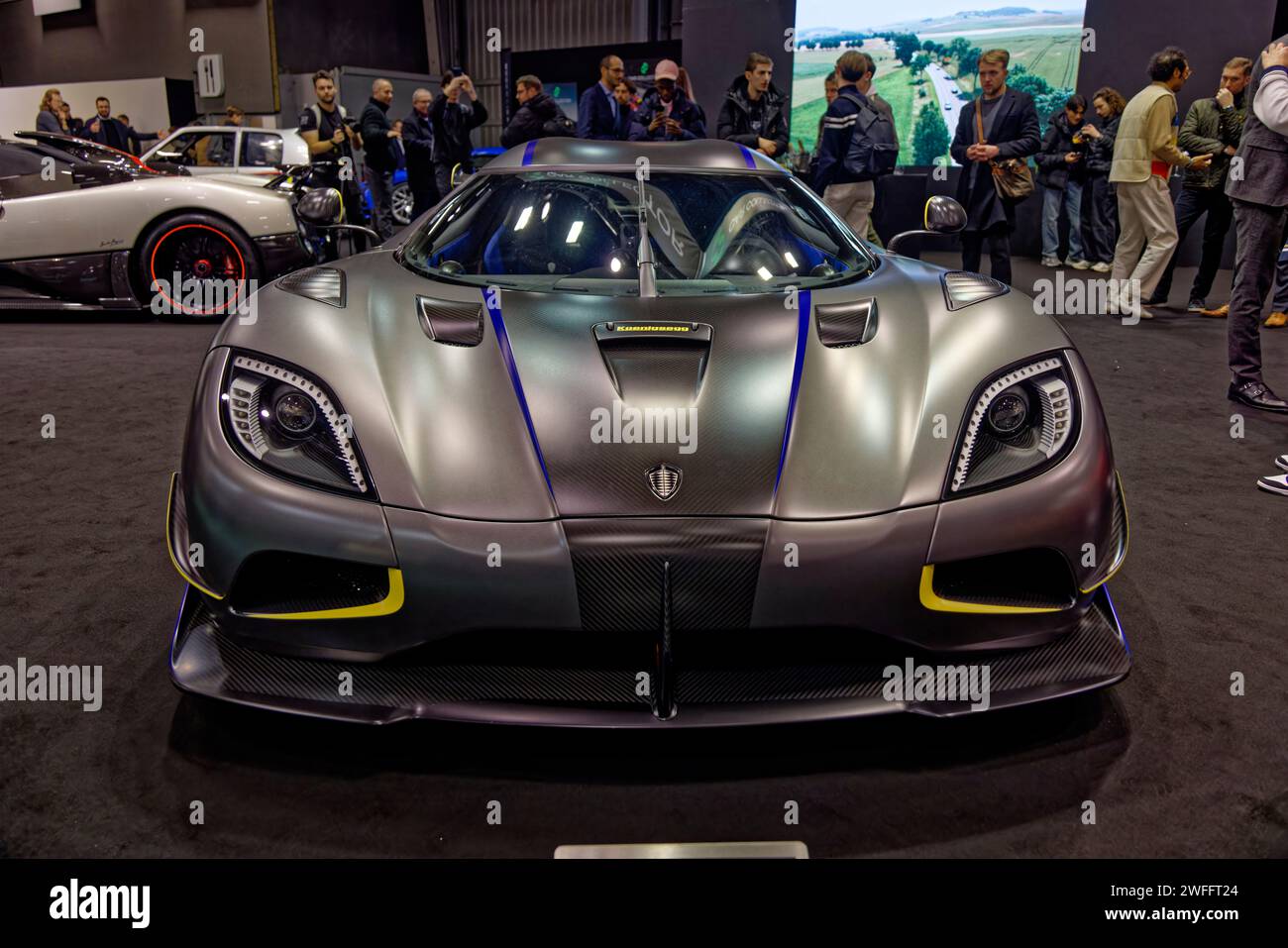 Paris, France. 30th Jan, 2024. Koenigsegg Agera RS Prototype 2016 ...