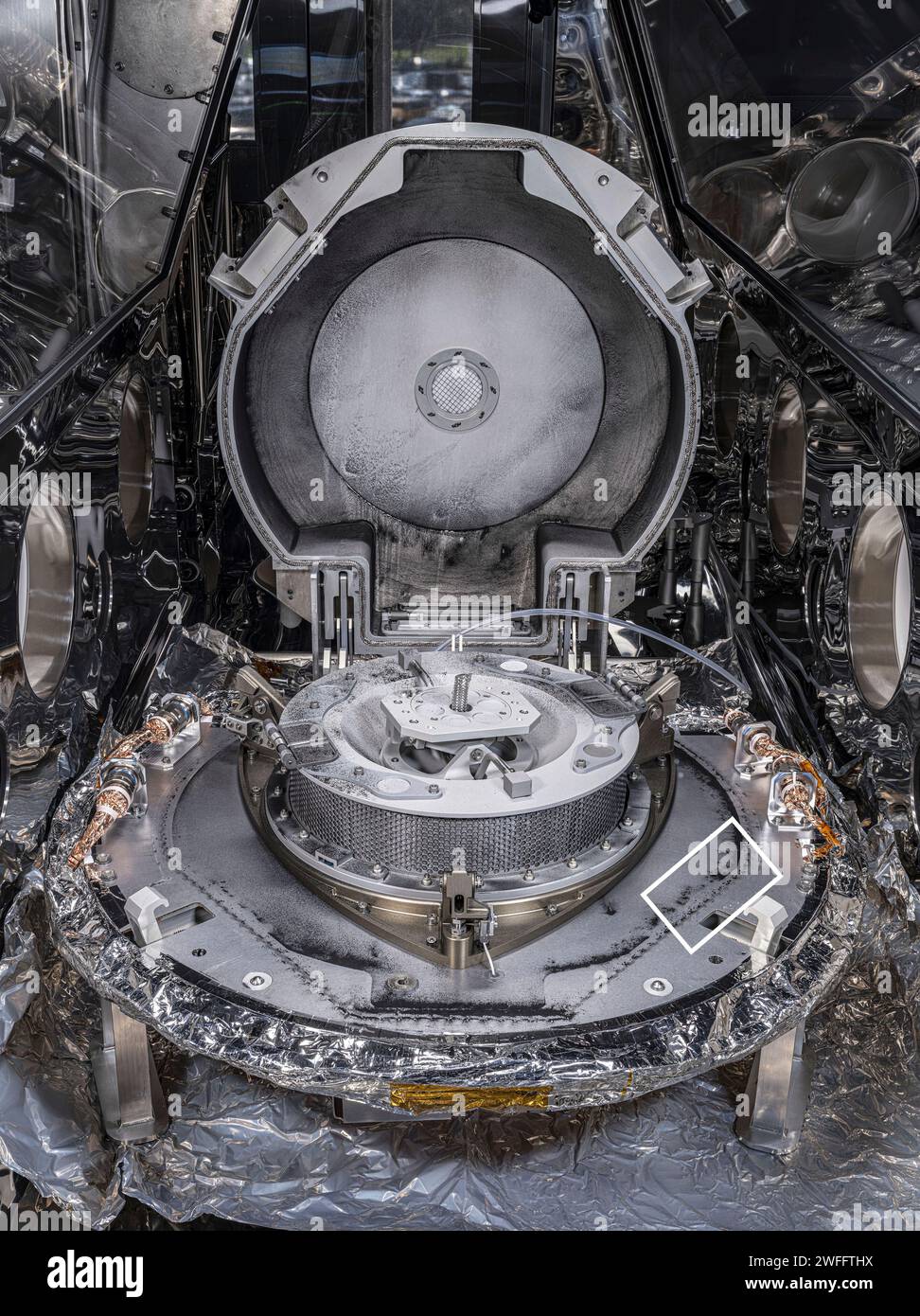 OSIRIS-REx asteroid sample return canister Stock Photo - Alamy