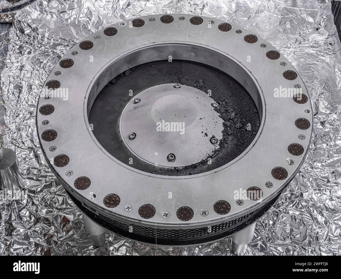 OSIRIS-REx asteroid sample return canister Stock Photo - Alamy