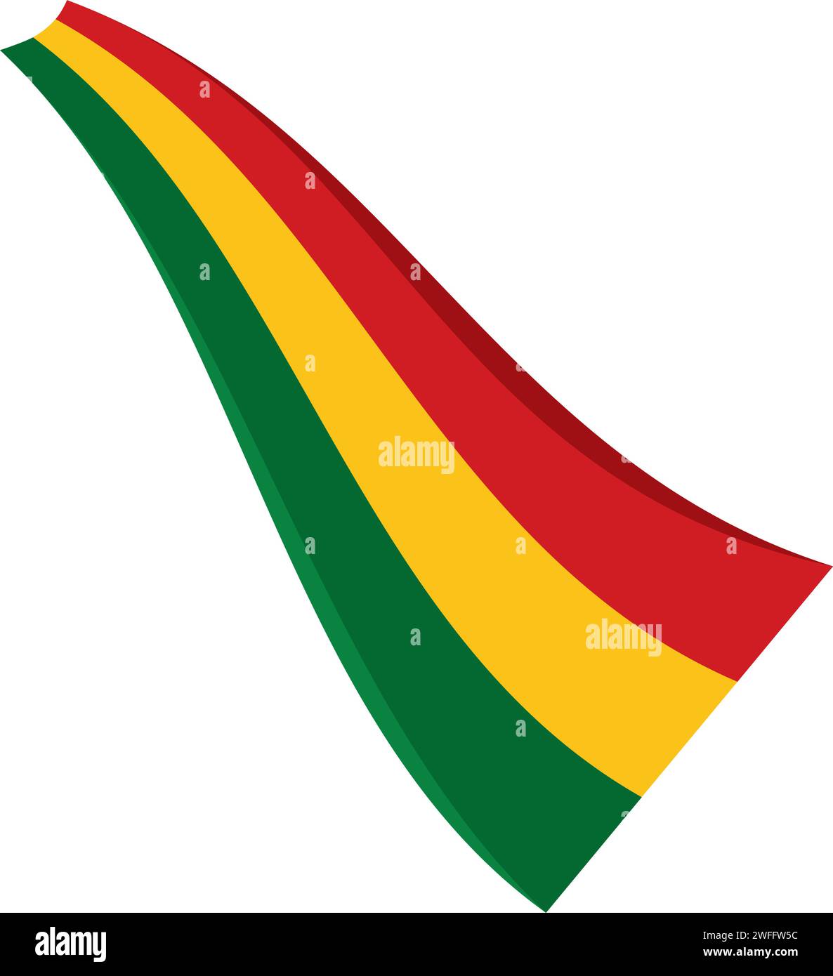 Isolated flag with african colors Vector Stock Vector Image & Art - Alamy