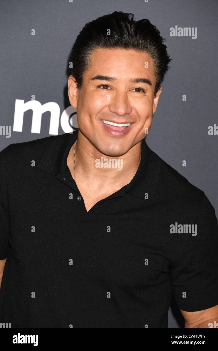Los Angeles, Ca. 30th Jan, 2024. Mario Lopez at the HBO's Season 12 ...