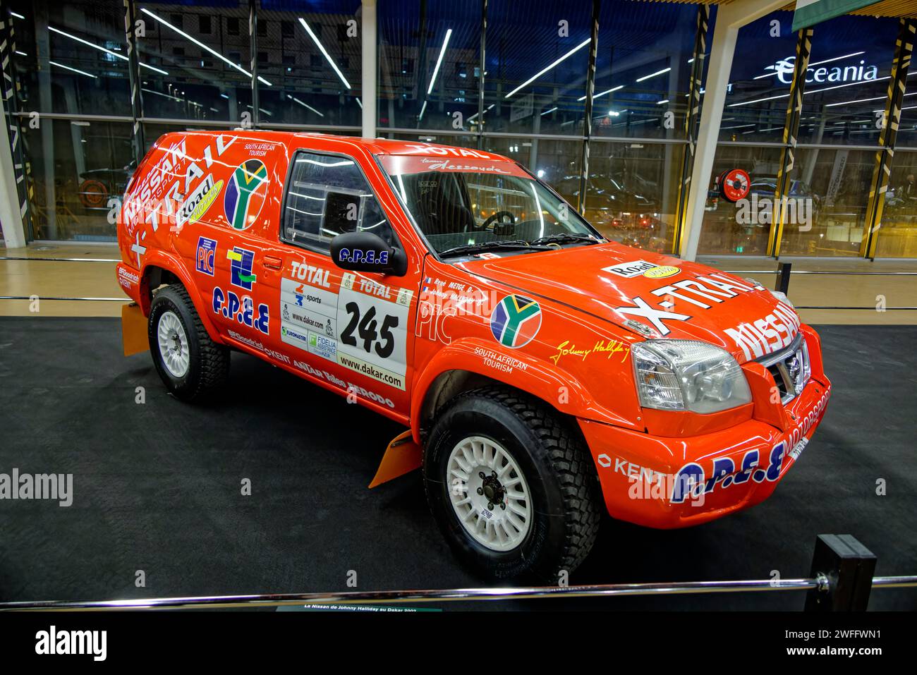 Paris, France. 30th Jan, 2024. Nissan X-Trail of Johnny Halliday and ...