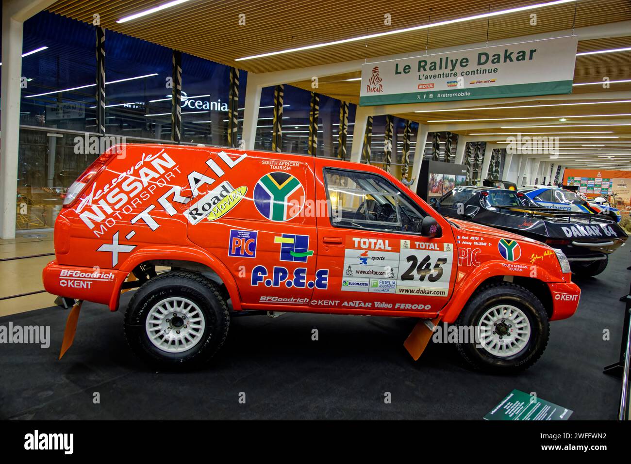 Paris, France. 30th Jan, 2024. Nissan X-Trail of Johnny Halliday and ...
