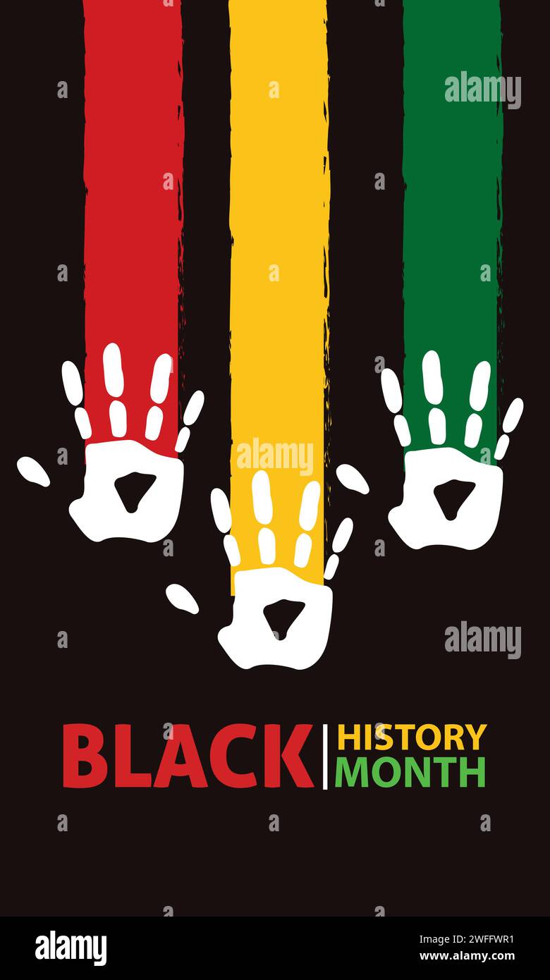 Black history month background Poster Vector Stock Vector Image & Art ...