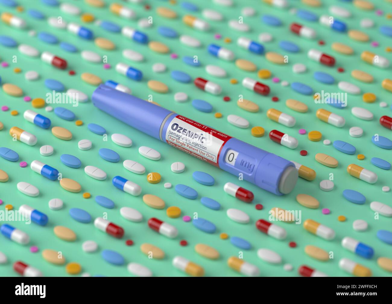 Ozempic syringe hi-res stock photography and images - Alamy