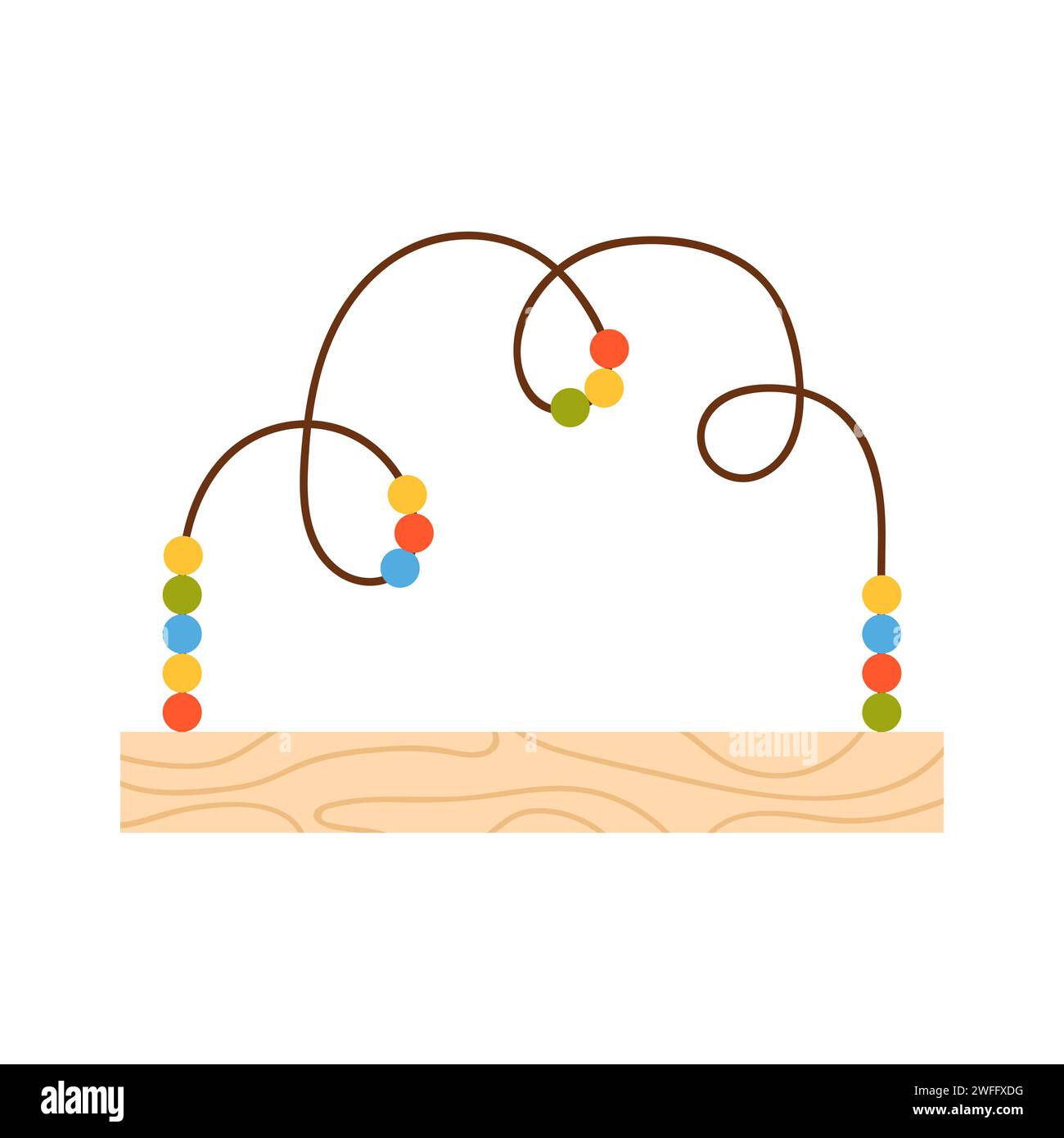 Fine skills development toys. Colorful wooden games for children ...