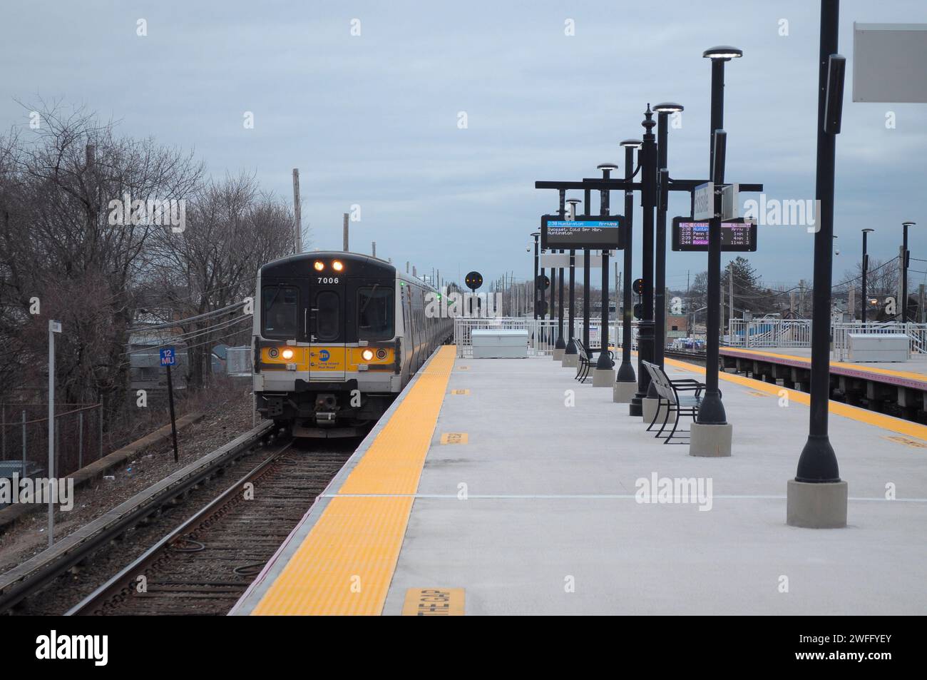 New York, United States. 30th Jan, 2024. The Long Island Rail Road ...
