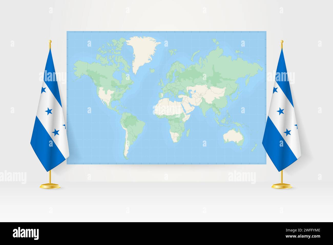 Honduran national press Stock Vector Images - Alamy