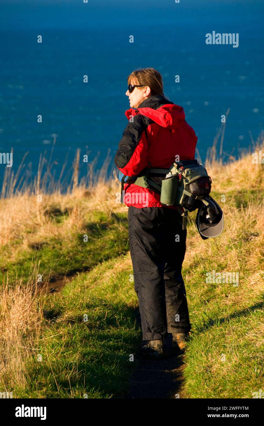 Cascade Head Trail, Cascade Head Preserve, Oregon Stock Photo - Alamy