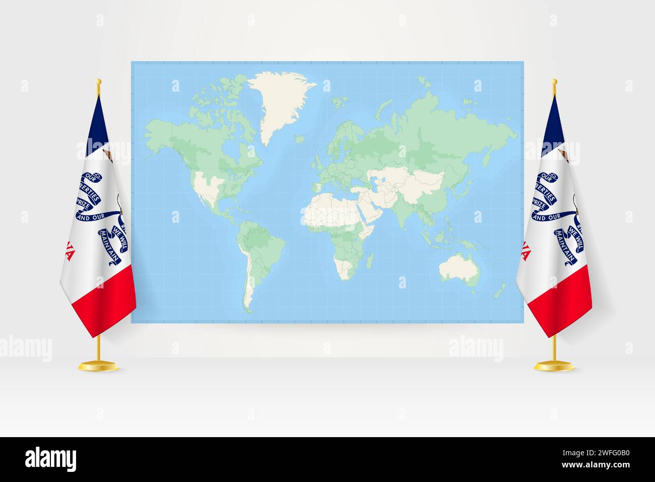 Independence iowa map Stock Vector Images - Alamy