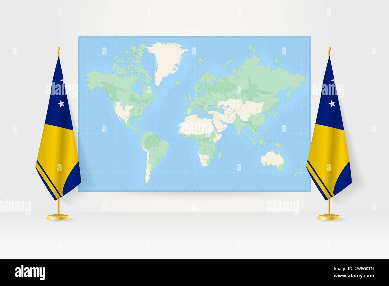 Tokelau flag name country hi-res stock photography and images - Alamy