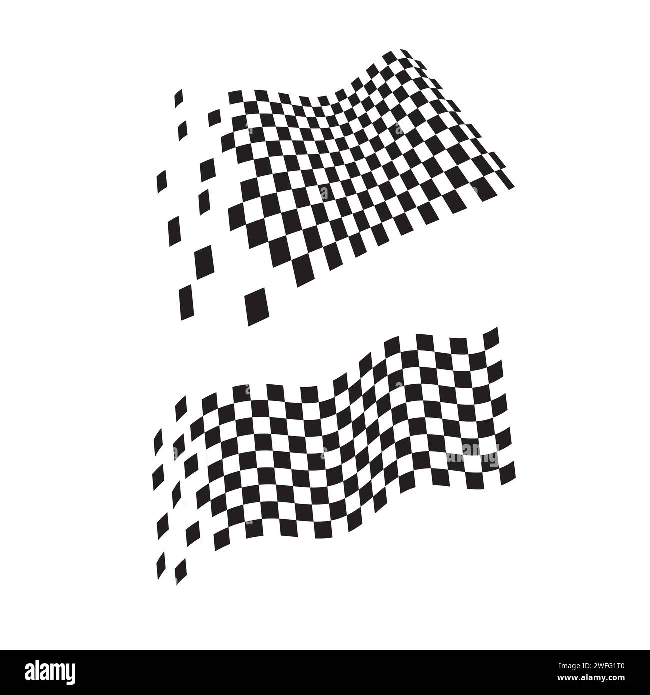 Race flag icon, simple design illustration vector Stock Vector Image ...