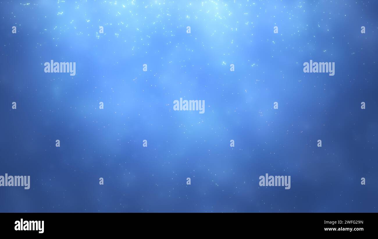 Illuminating Glittering Particles Background Star Rain Abstract