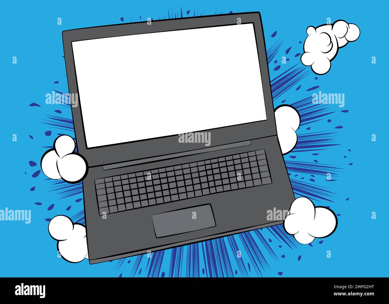Laptop cool Stock Vector Images - Alamy