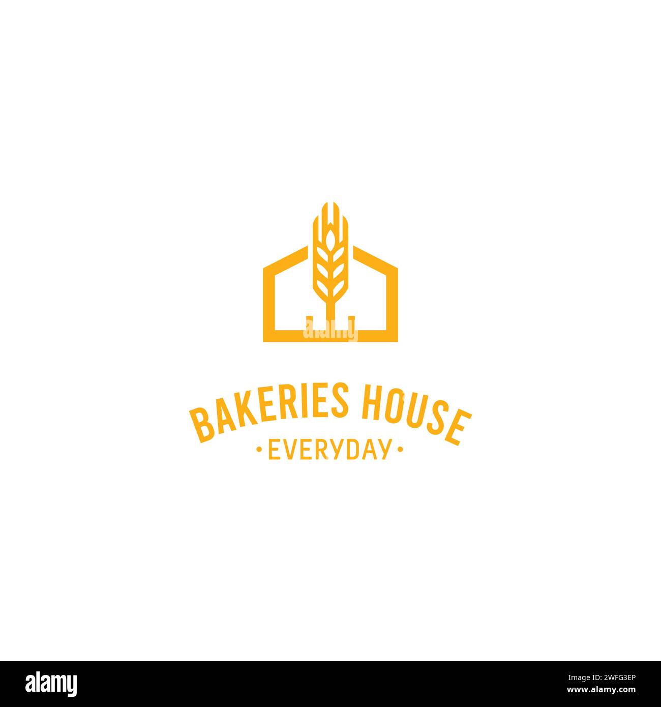 Bakeries House Food logo. Bakeries Home Logo Stock Vector Image & Art ...