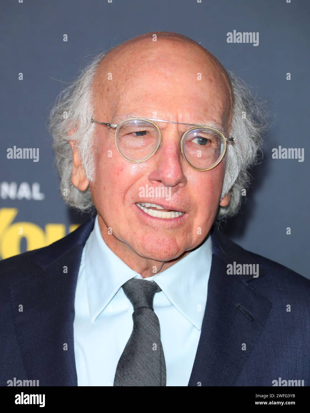 Los Angeles, USA. 30th Jan, 2024. Larry David arrives at Curb Your ...