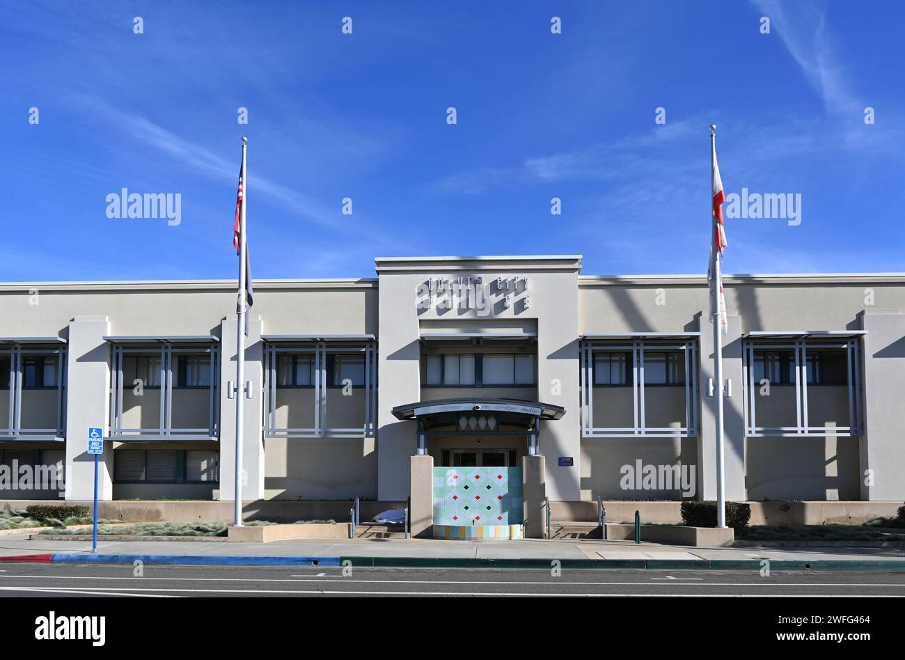 CULVER CITY, CALIFORNIA - 28 JAN 2024: The Culver City Police ...