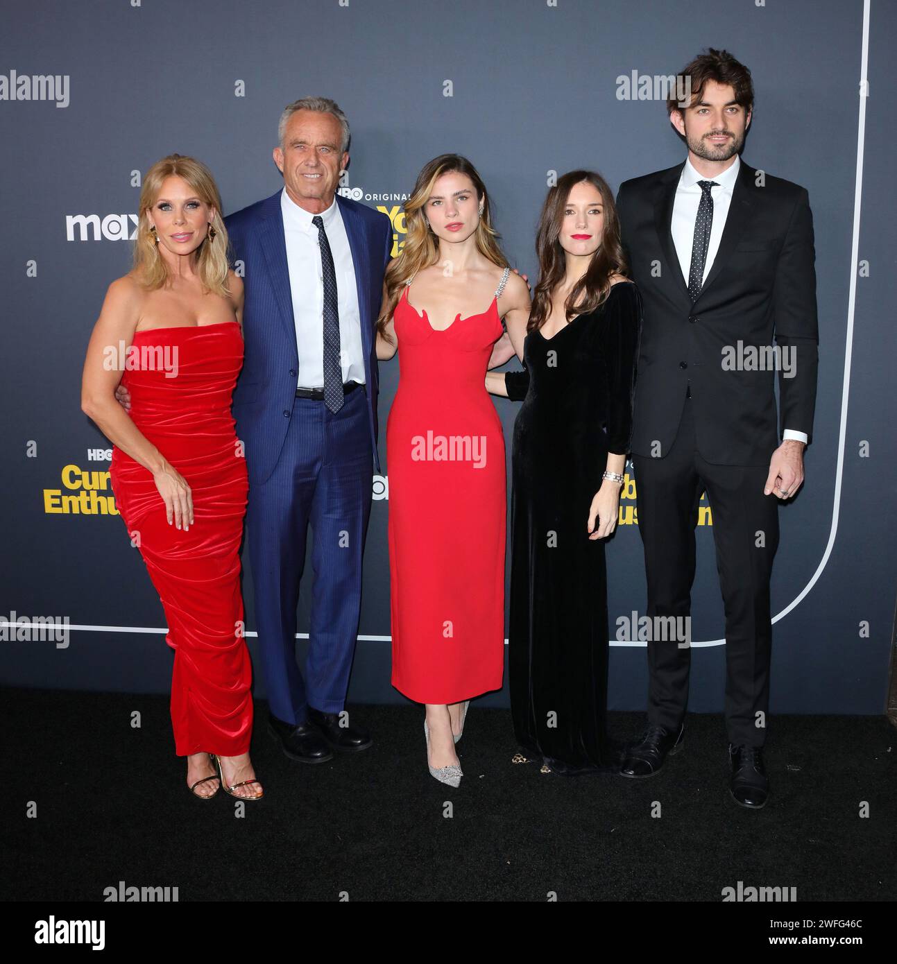 Los Angeles, USA. 30th Jan, 2024. Cheryl Hines, Robert F. Kennedy ...