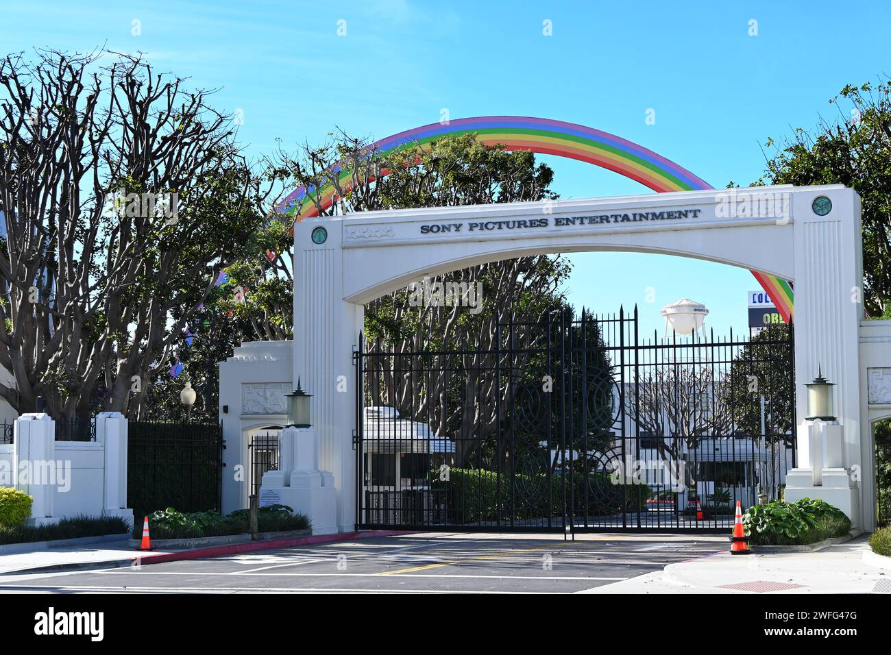 Sony studio gate hi-res stock photography and images - Alamy