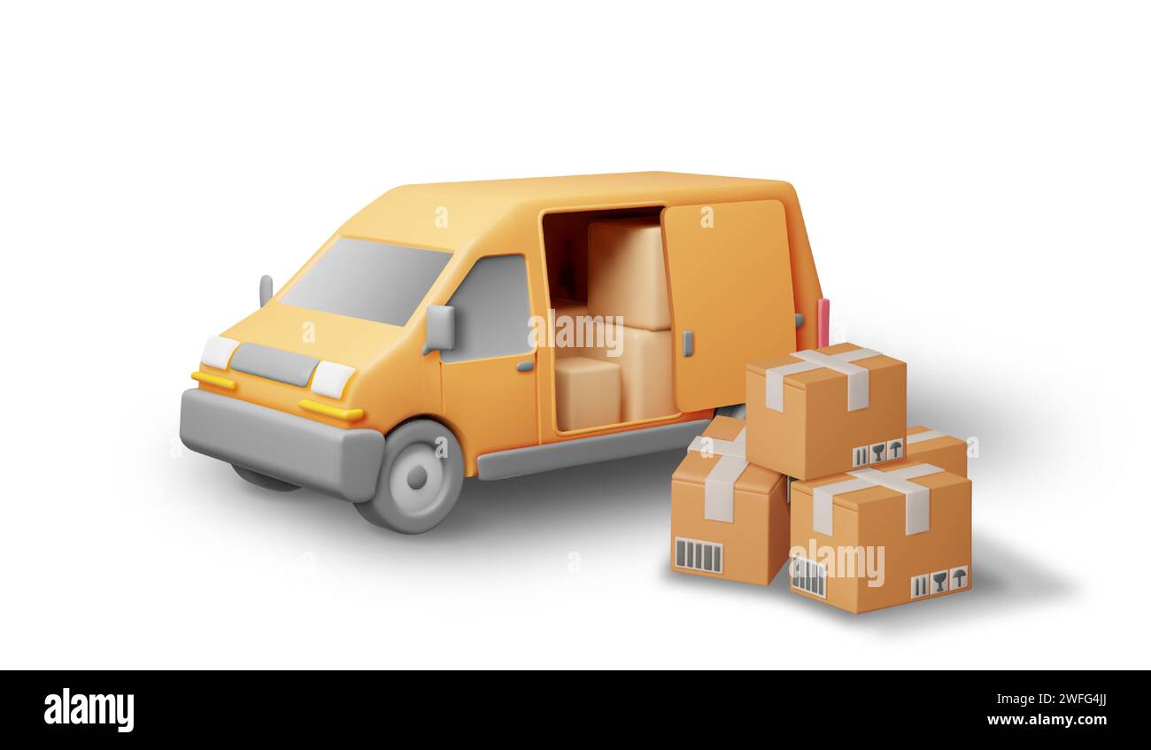 Inside lorry Stock Vector Images - Alamy