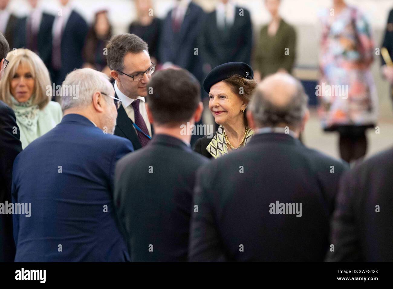 Stockholm, Sweden. 30th Jan, 2024. King Carl XVI Gustaf of Sweden and ...