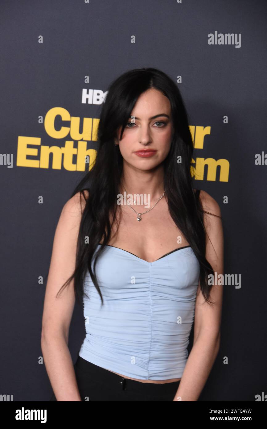 Los Angeles, California, USA 30th January 2024 Actress Cazzie David ...
