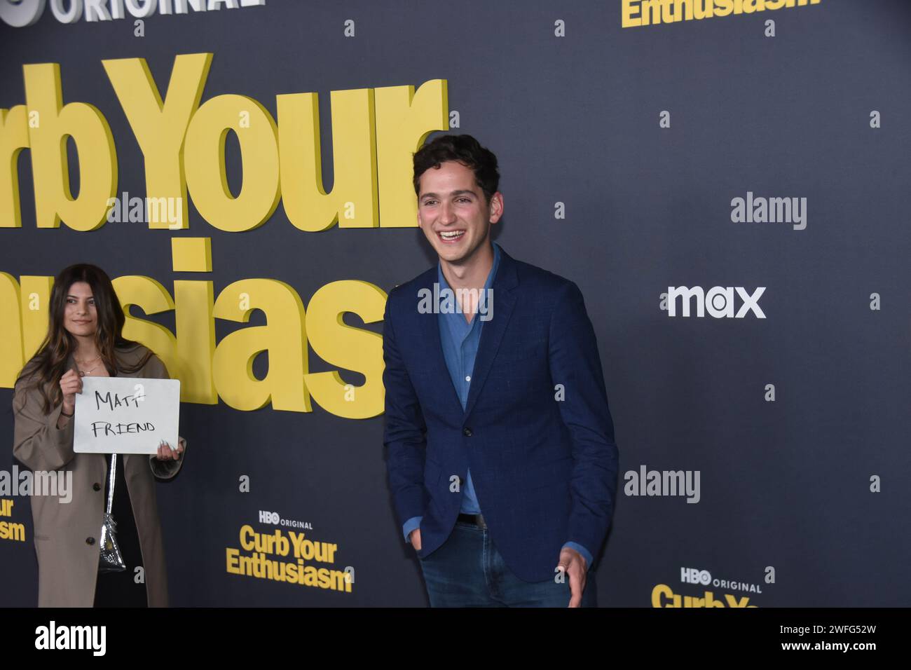 Los Angeles, California, USA 30th January 2024 Comedian Matt Friend ...