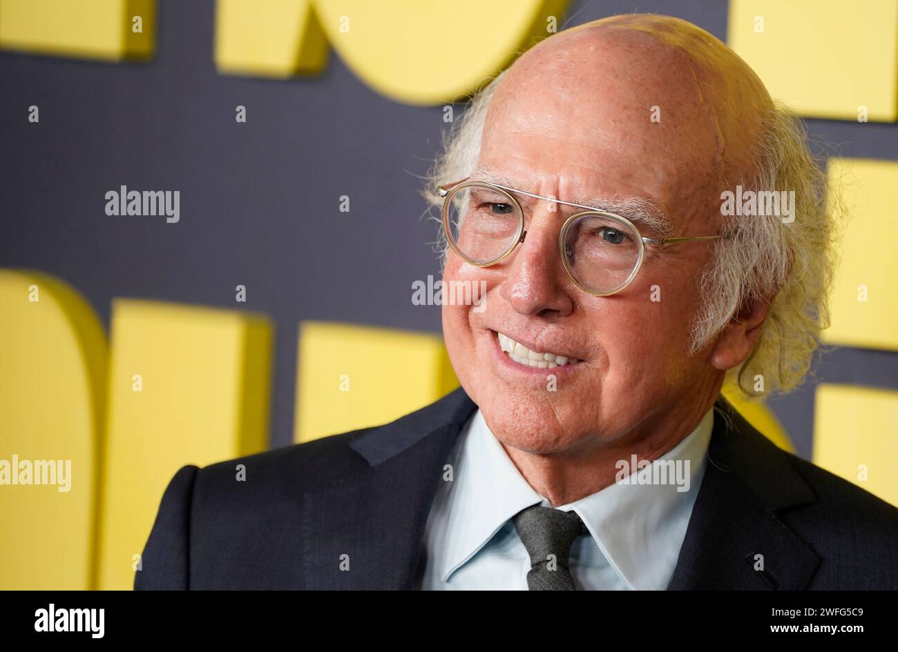 Larry David arrives at the "Curb Your Enthusiasm" final season premiere ...