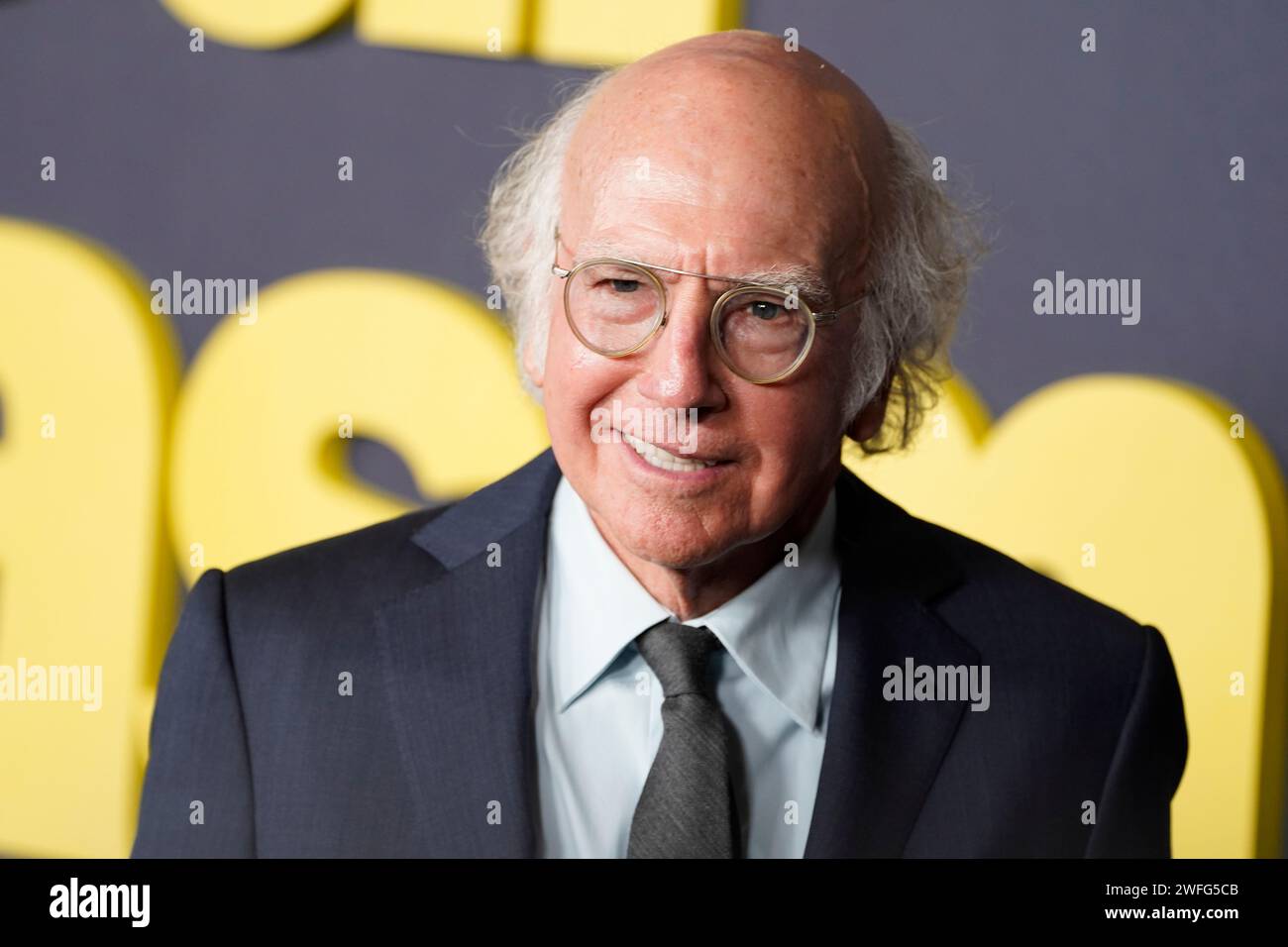 Larry David arrives at the "Curb Your Enthusiasm" final season premiere ...