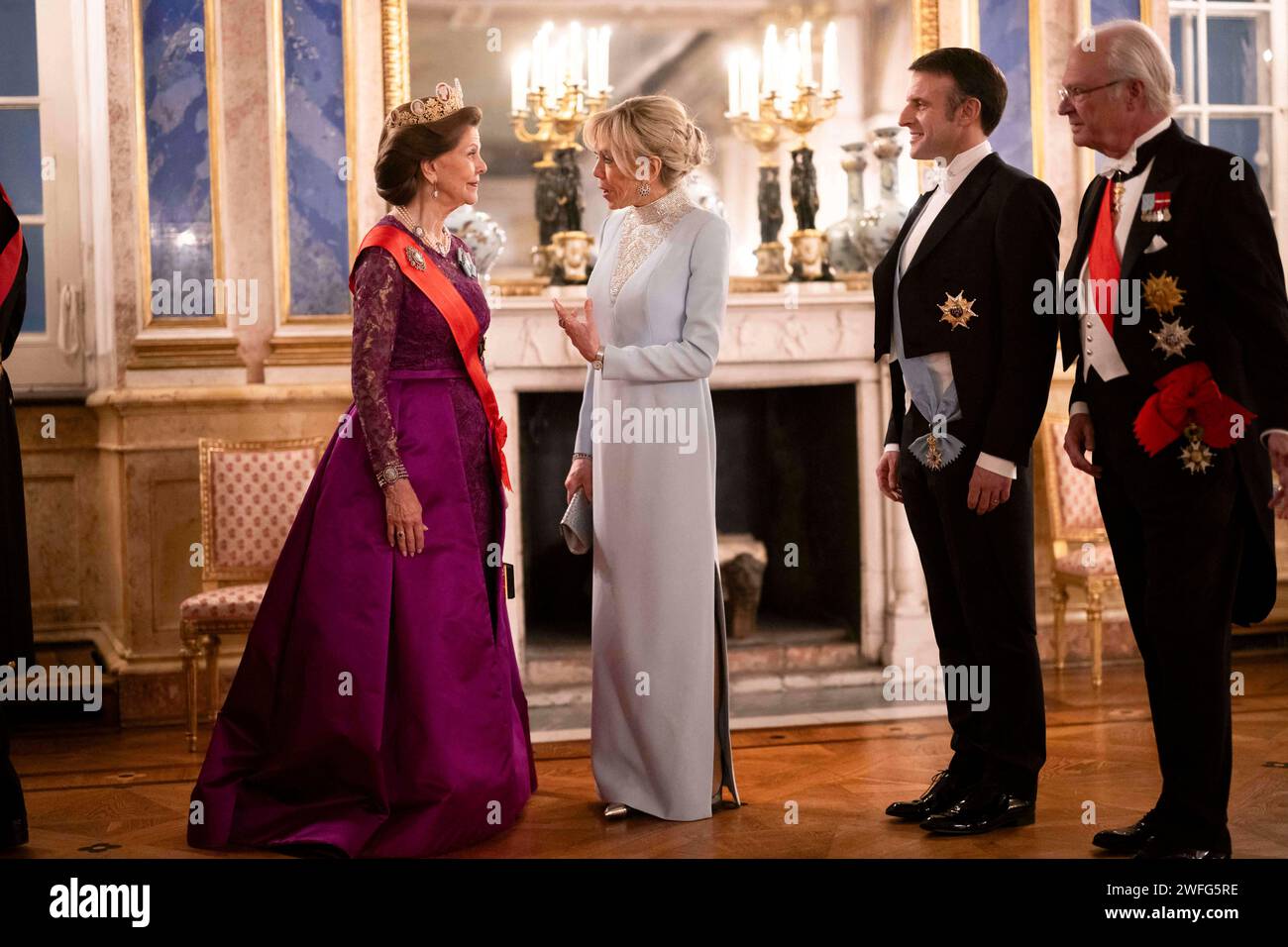 Stockholm, Sweden. 30th Jan, 2024. King Carl XVI Gustaf of Sweden ...