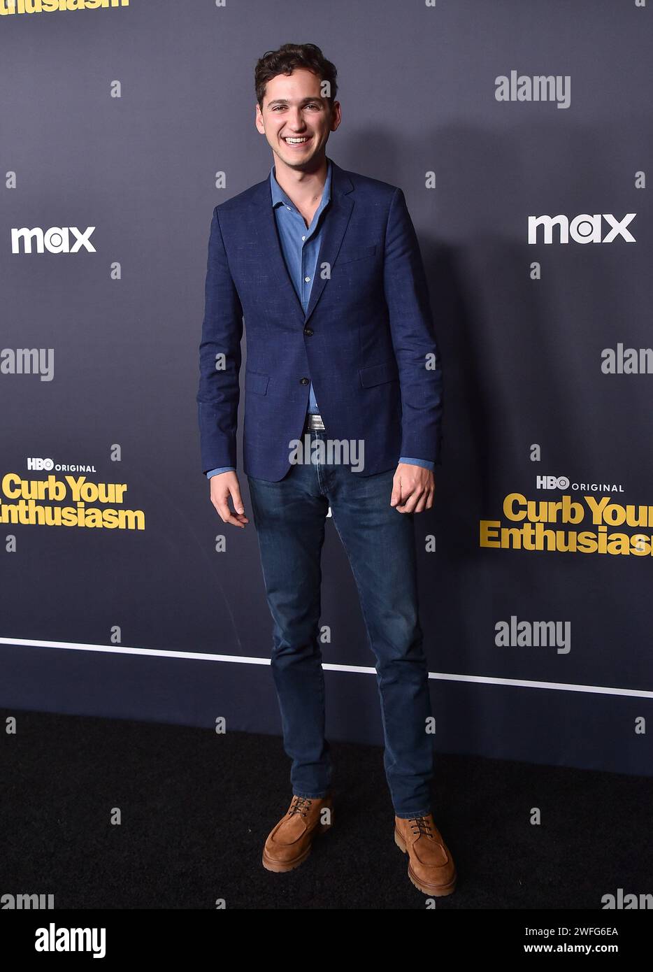 West Hollywood, USA. 30th Jan, 2024. Matt Friend arriving to HBO's ...