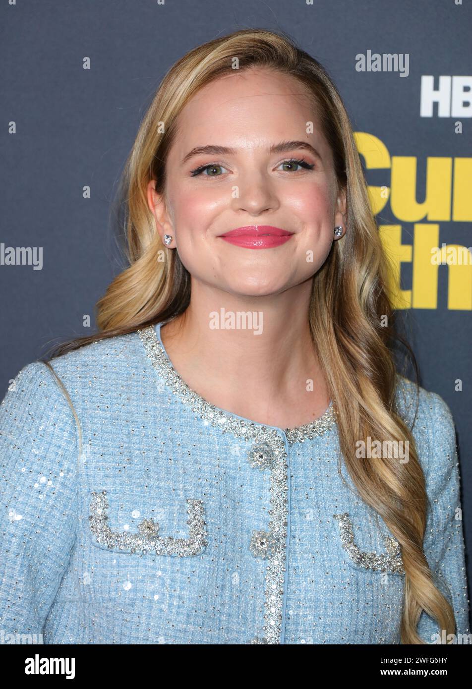 Los Angeles, USA. 30th Jan, 2024. Stephanie Styles arrives at Curb Your ...