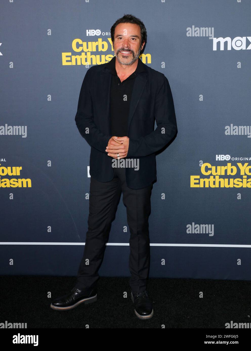 Los Angeles, USA. 30th Jan, 2024. Michael Irby arrives at Curb Your ...