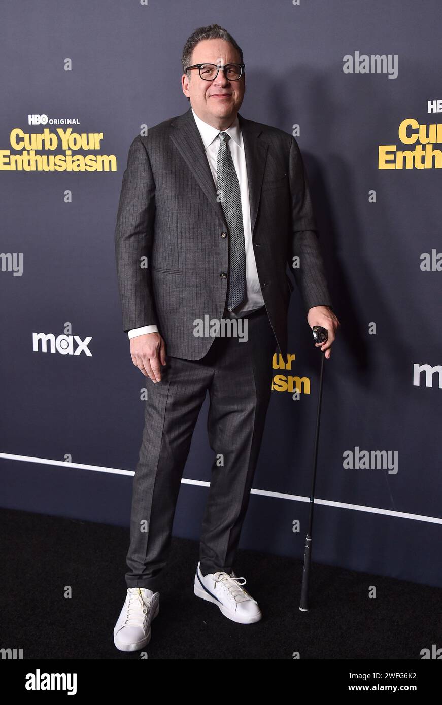 West Hollywood, USA. 30th Jan, 2024. Jeff Garlin arriving to HBO's ...
