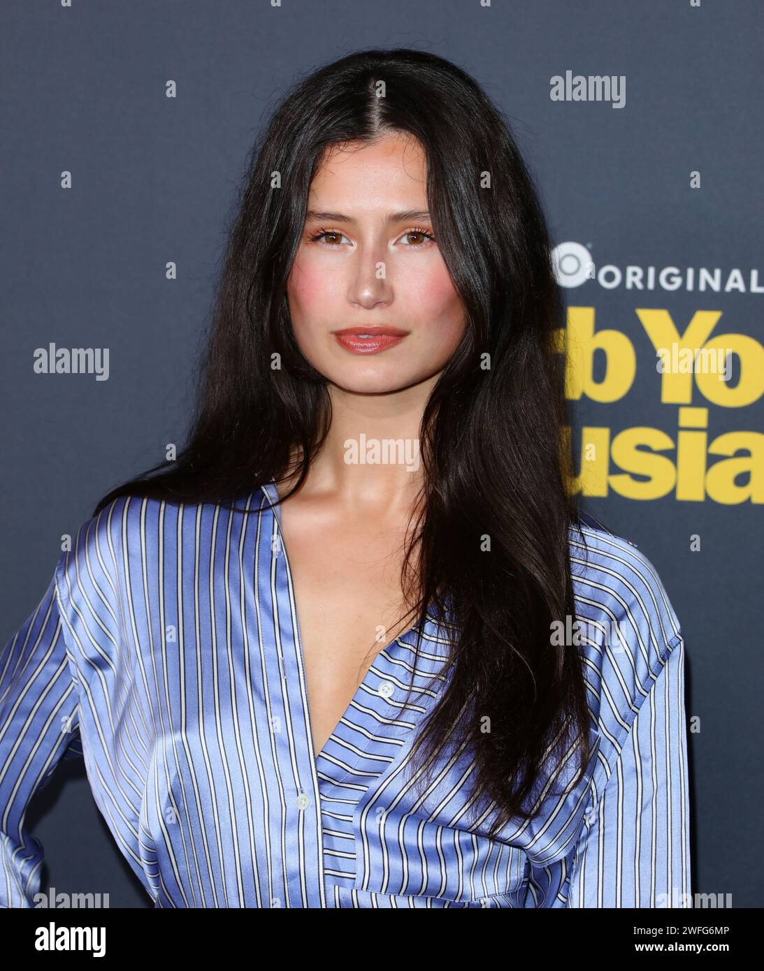 Los Angeles, USA. 30th Jan, 2024. Delaney Rowe arrives at Curb Your ...